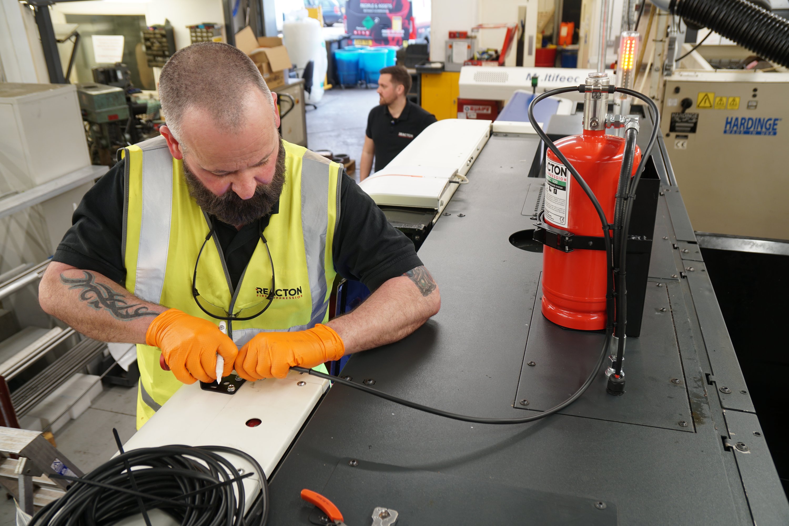 CNC Fire Suppression | CNC Fire Protection